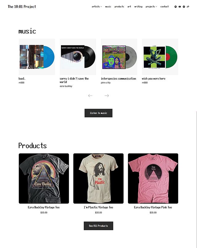 Create a Musician Portfolio Website - Pixpa