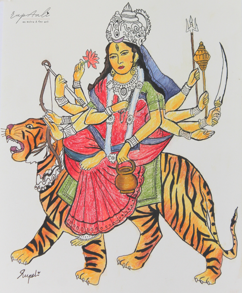 Chandraghanta Maa - Hindu Goddess